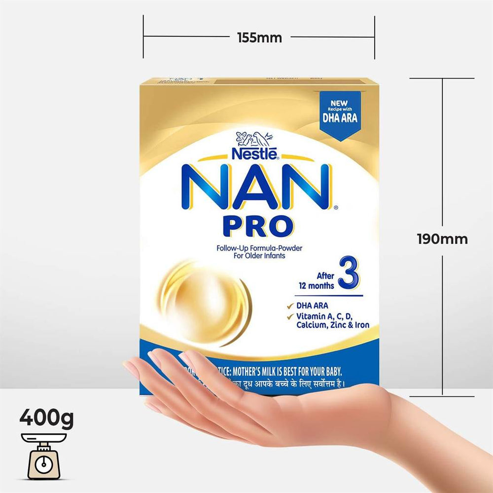 Nestle NESTLE Nan Pro Infant Formula Stage 3 (12-18 Months) 400g